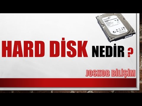 HARD DİSK NEDİR ? | JOSKOB BİLİŞİM