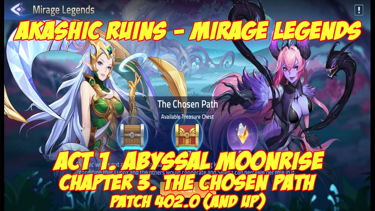 Mirage Legends Act 1 - Chapter 3. The Chosen Path Walkthrough - YouTube