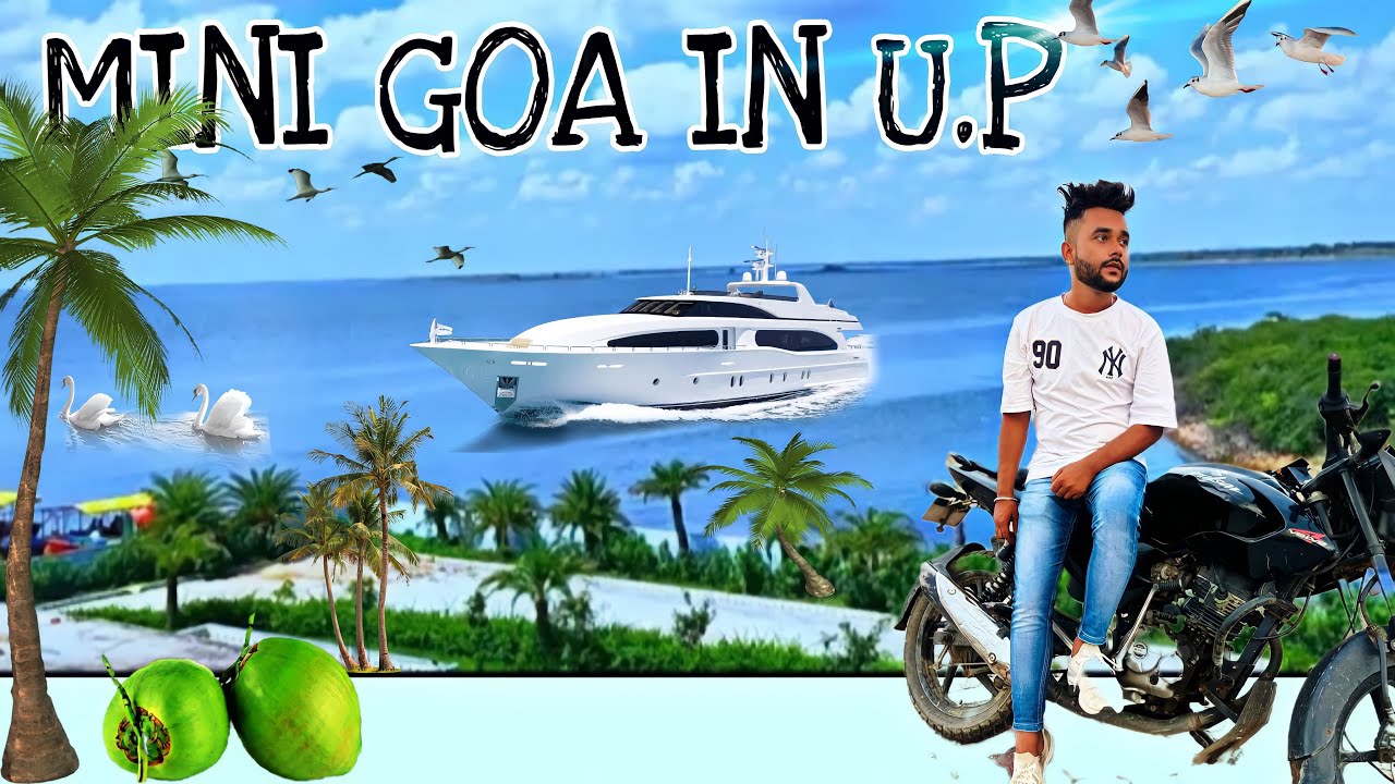 Mini Goa Uttar Pradesh😍|| Chuka Beach #goa #beach #dam - YouTube