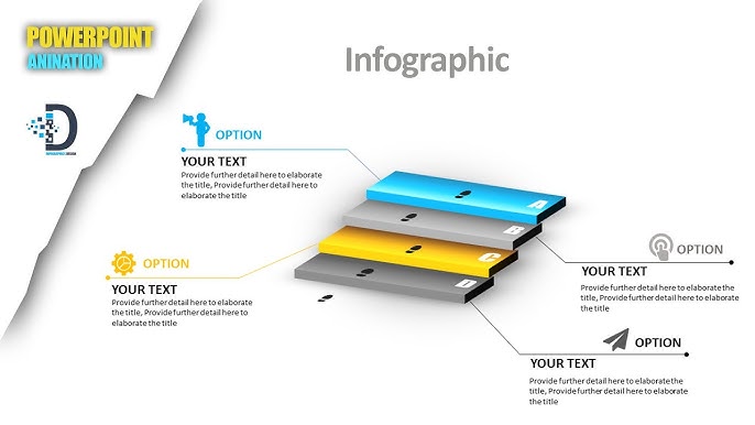 Animated Powerpoint Infographic Slide Design Tutorial 2021 Free Ppt