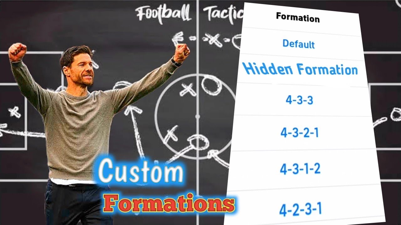 Manager Xabi Alonso Top 3 quick counter formations efootball mobile ...
