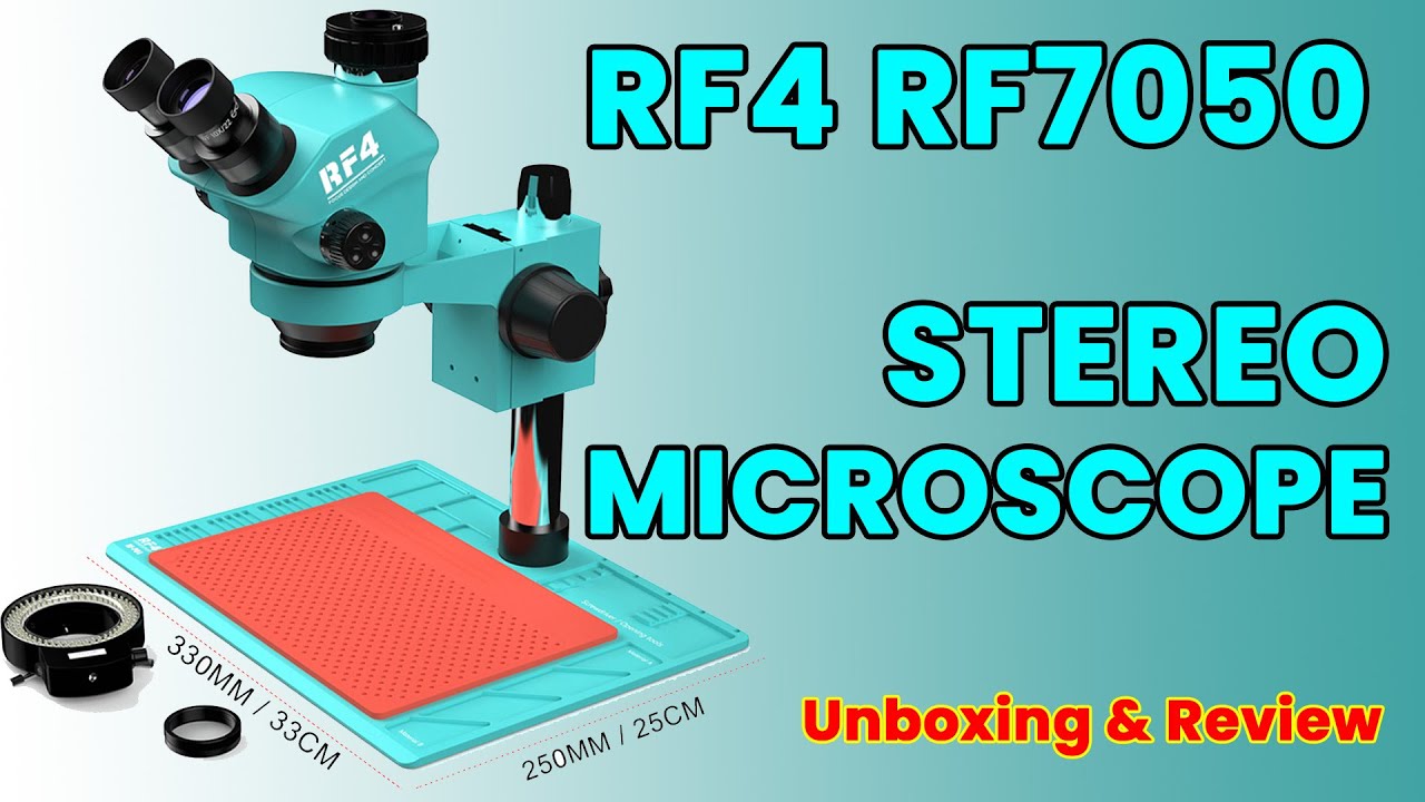 Is the RF4 RF7050-TVP Trinocular Stereo Microscope Worth the Investment ...