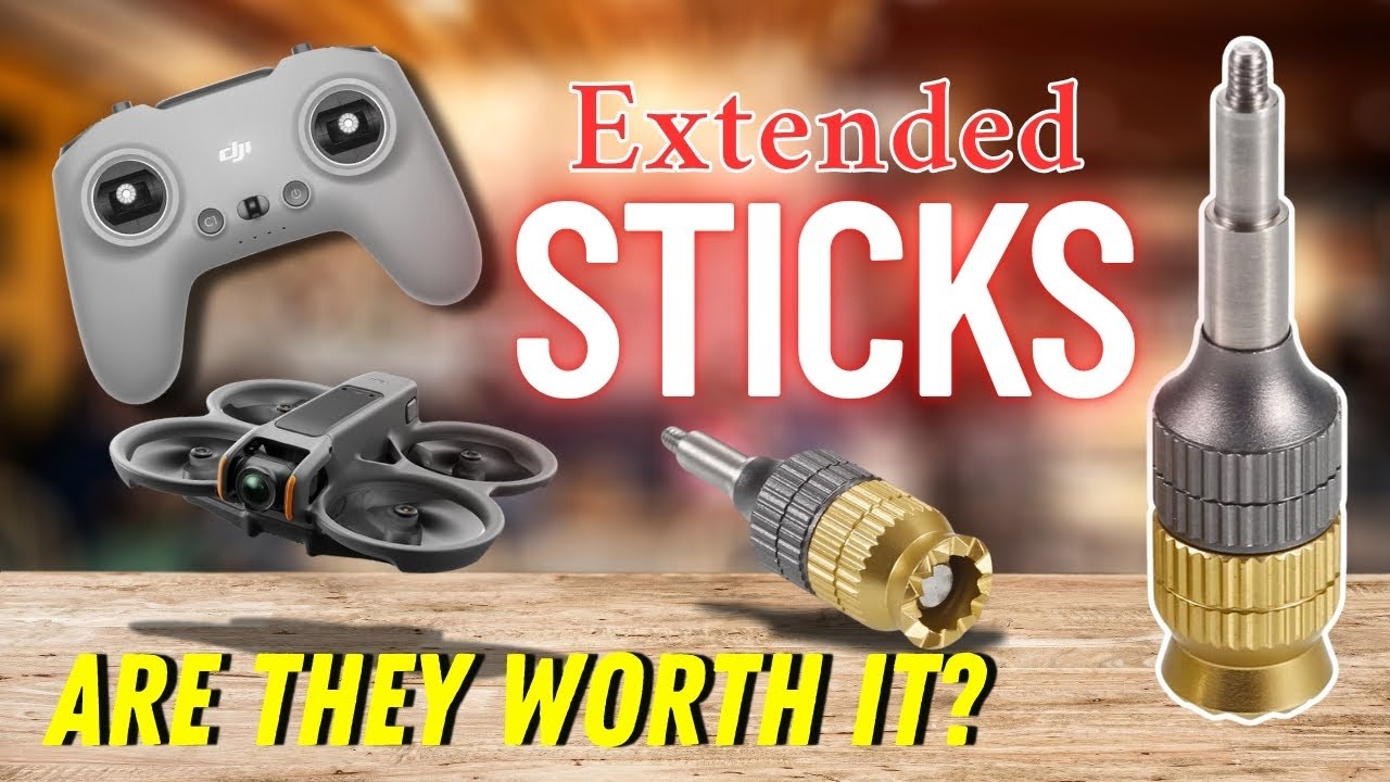 Extended Sticks for the DJI FPV Remote Controller 3 – More Control ...