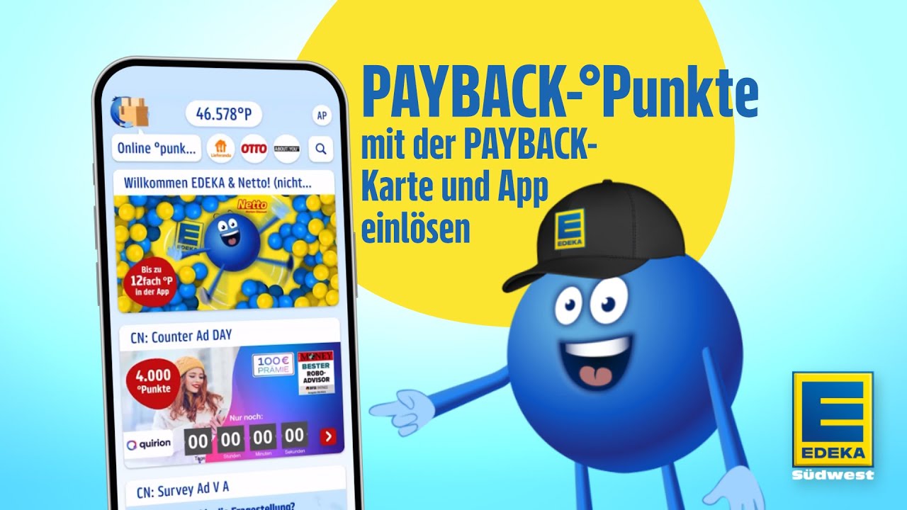 PAYBACK-°Punkte bei EDEKA einlösen / Erklärvideo PAYBACK #3 - YouTube