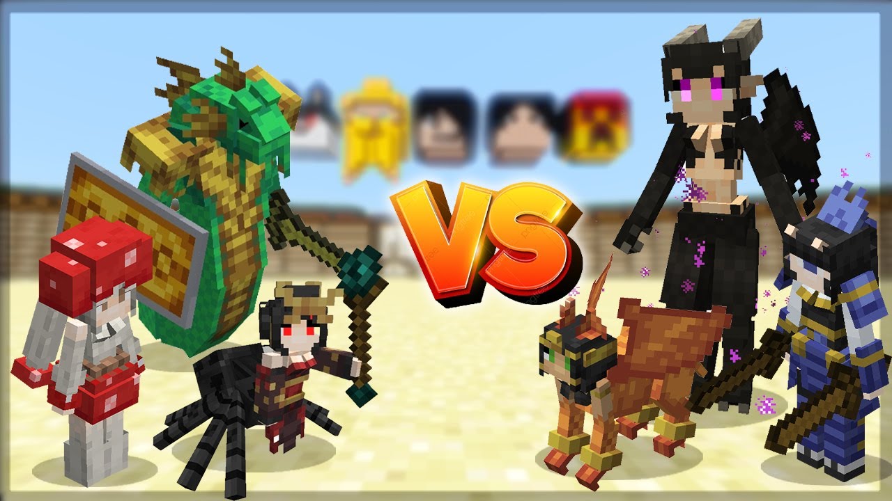 Minecraft: GRIMORE OF GAIA TORNEIO ! - BATALHA DE MOBS | 1.12.2 - YouTube
