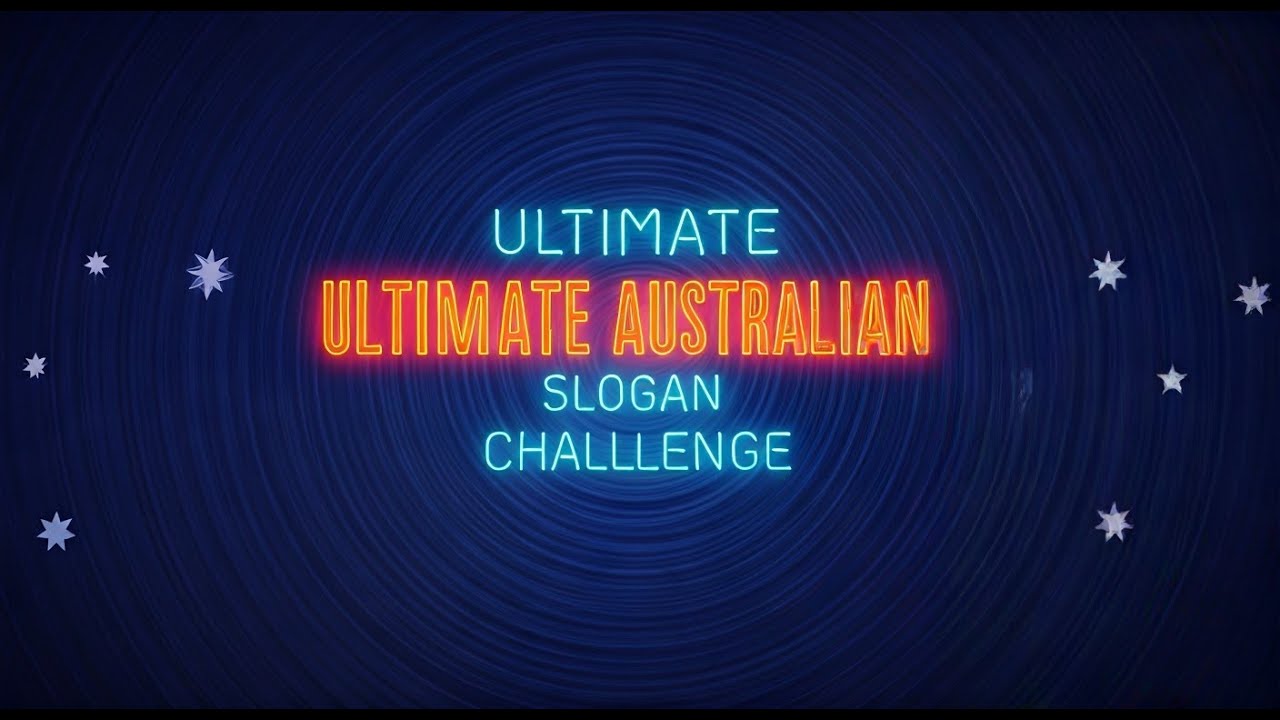 Famous Australian Slogan/ Motto Challenge - YouTube