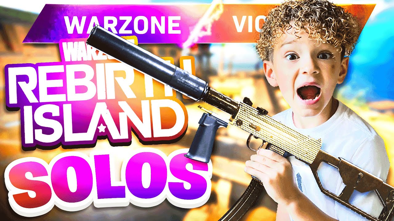 7 Year Old Warzone Prodigy Plays REBIRTH ISLAND SOLOS And This Happened ...