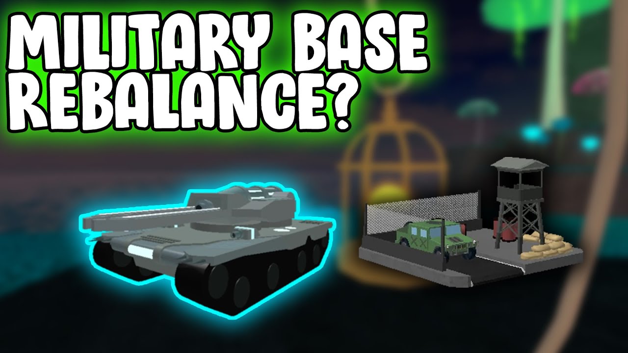 REBALANCING OF MILITARY BASE | Tower Defense Simulator | ROBLOX - YouTube