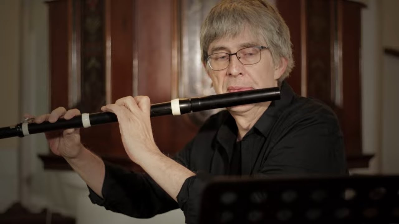 Quantz Sonata D major - Presto Benedek Csalog - baroque flute, Fanni ...
