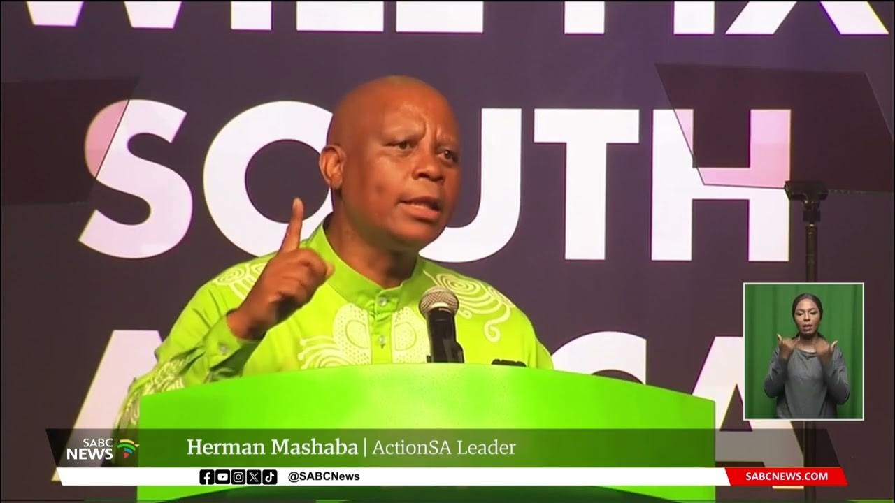 2024 Elections | ActionSA promises to end load shedding, strengthen borders, return the ...