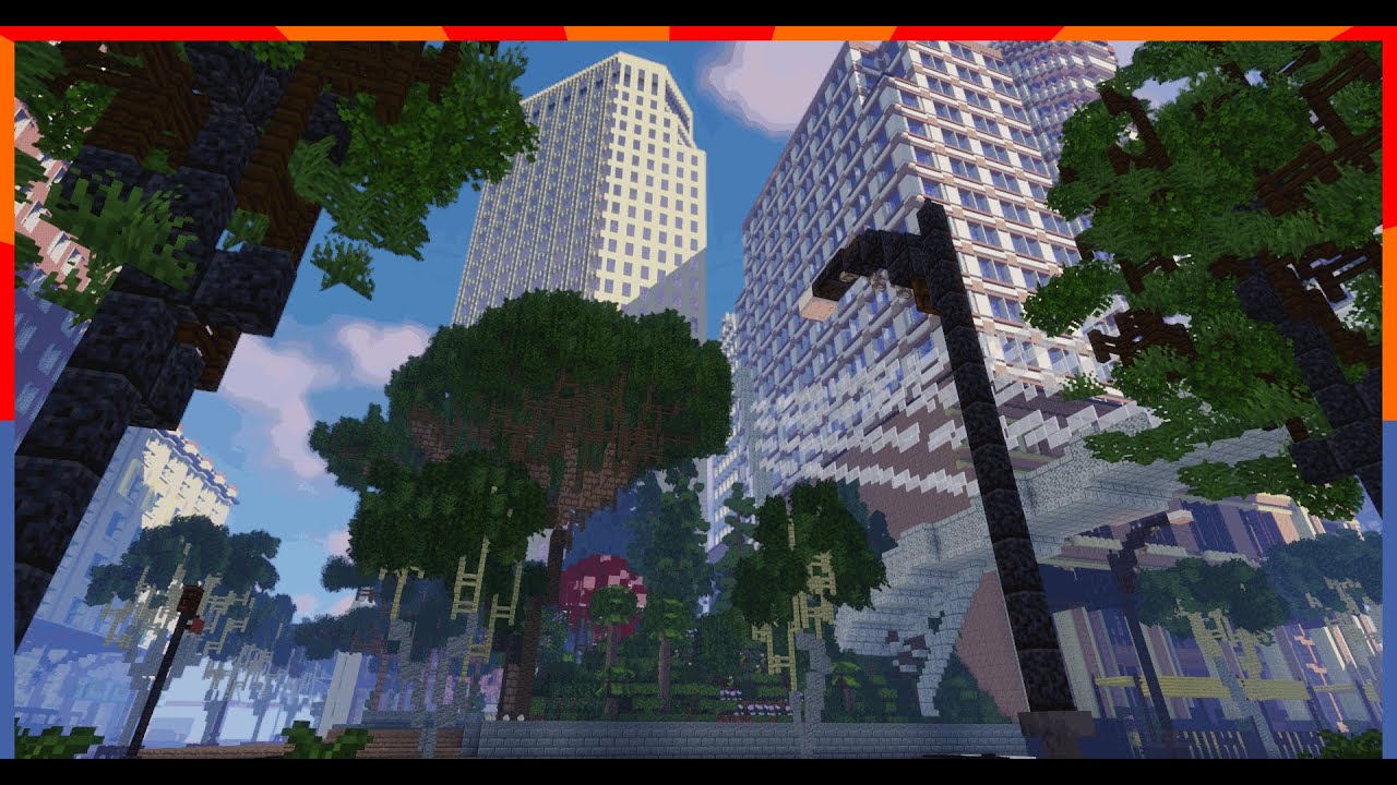 Building City Block By Block in Minecraft (Highlights & Natural Beauty ...