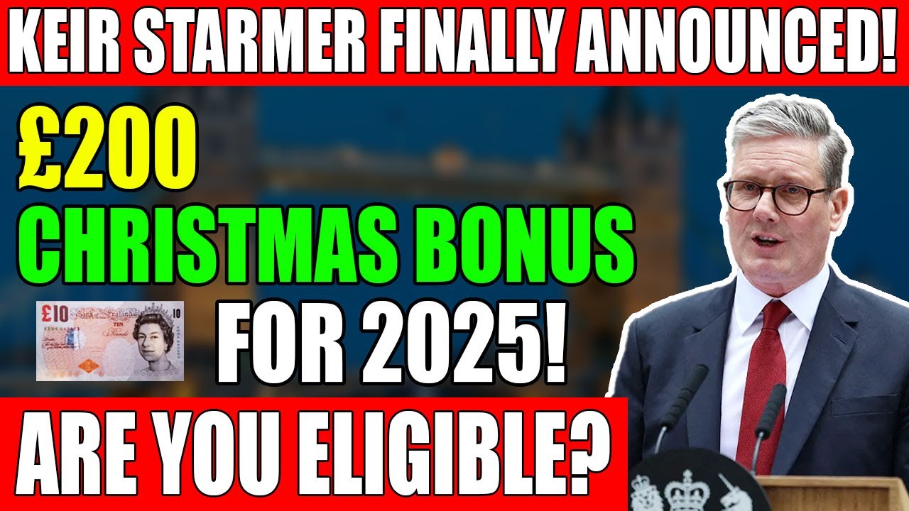 Breaking News: Keir Starmer FINALLY Announced £200 Christmas Bonus for ...