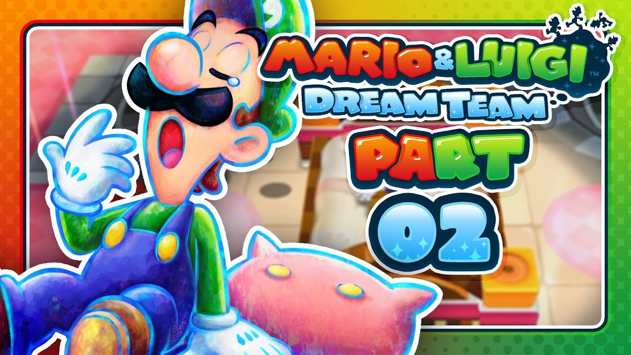Mario & Luigi: Dream Team - Part 2: THE GHOST OF PI'ILLO CASTLE! - YouTube