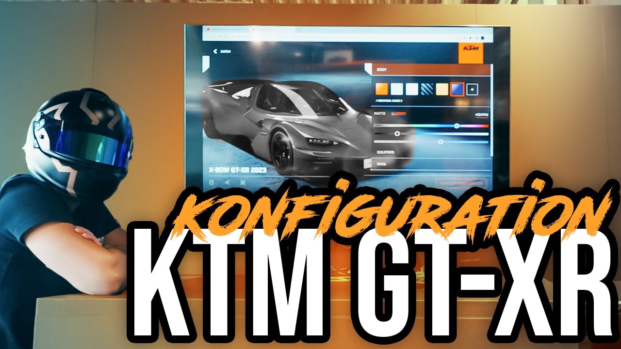 Neues Auto für die Garage? | Wir konfigurieren den KTM GTX-R - YouTube