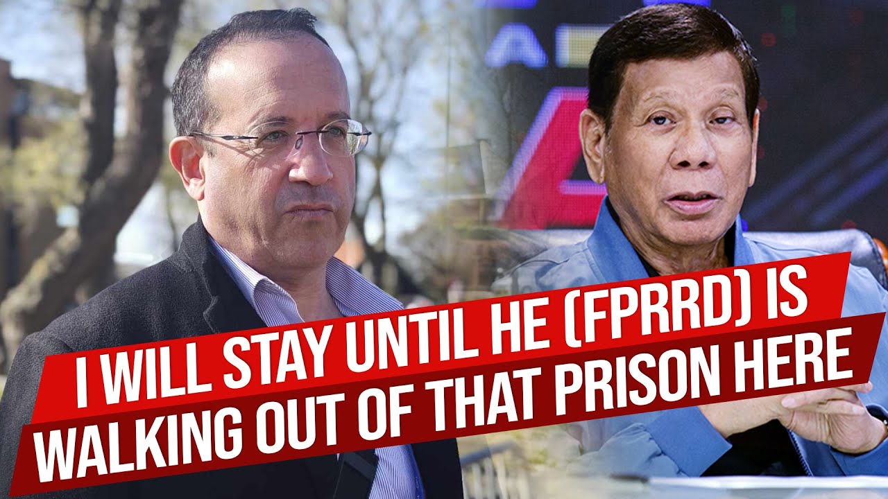 Atty. Kaufman: I will stay until he (FPRRD) is walking out of that ...