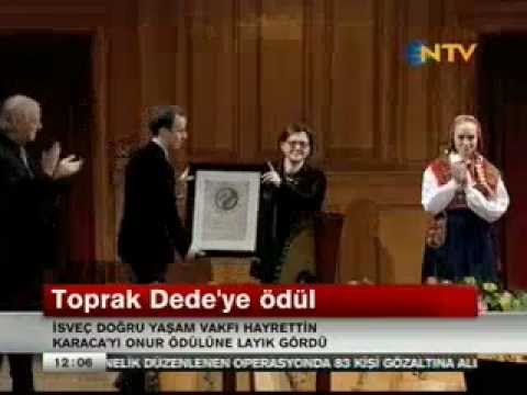 Alternatif Nobel Ödülü Hayrettin Karaca'nın Oldu | NTV | 8.12.2012.