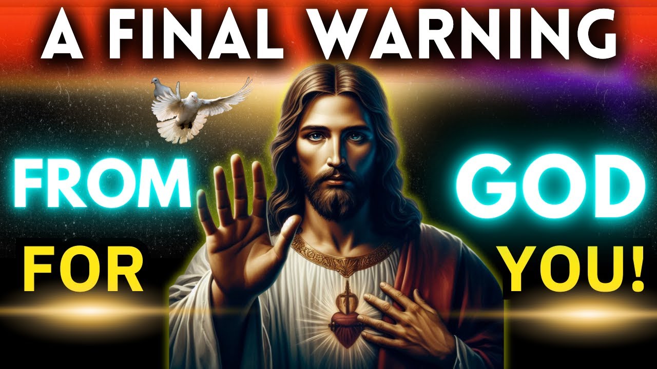 God Warns: "THIS IS MY FINAL WARNING TO YOU" ~ God says👆God Message ...