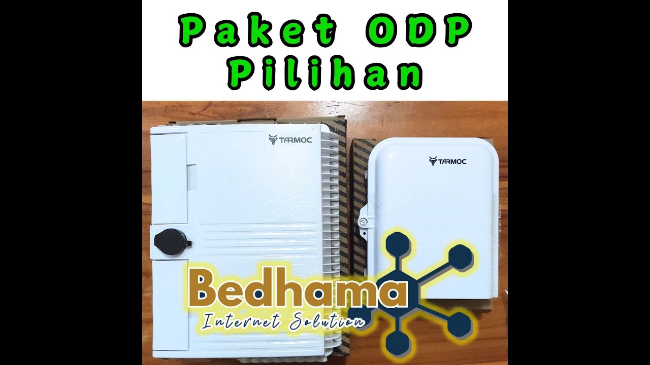 Paket ODP Terpilih | BOX ODP ODC Splitter Tarmoc - YouTube