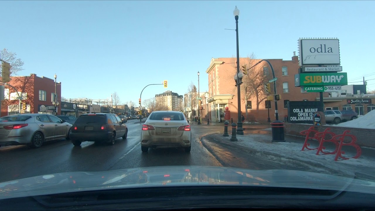 Preston Ave to Broadway Ave Saskatoon Saskatchewan Canada - YouTube