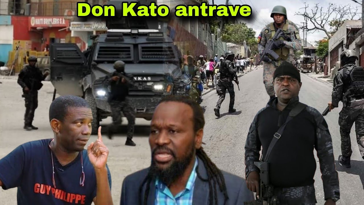 Don Kato antrave,Guy fann towo a,Polisye kap bay gaz yo mele..17 Oktòb ...