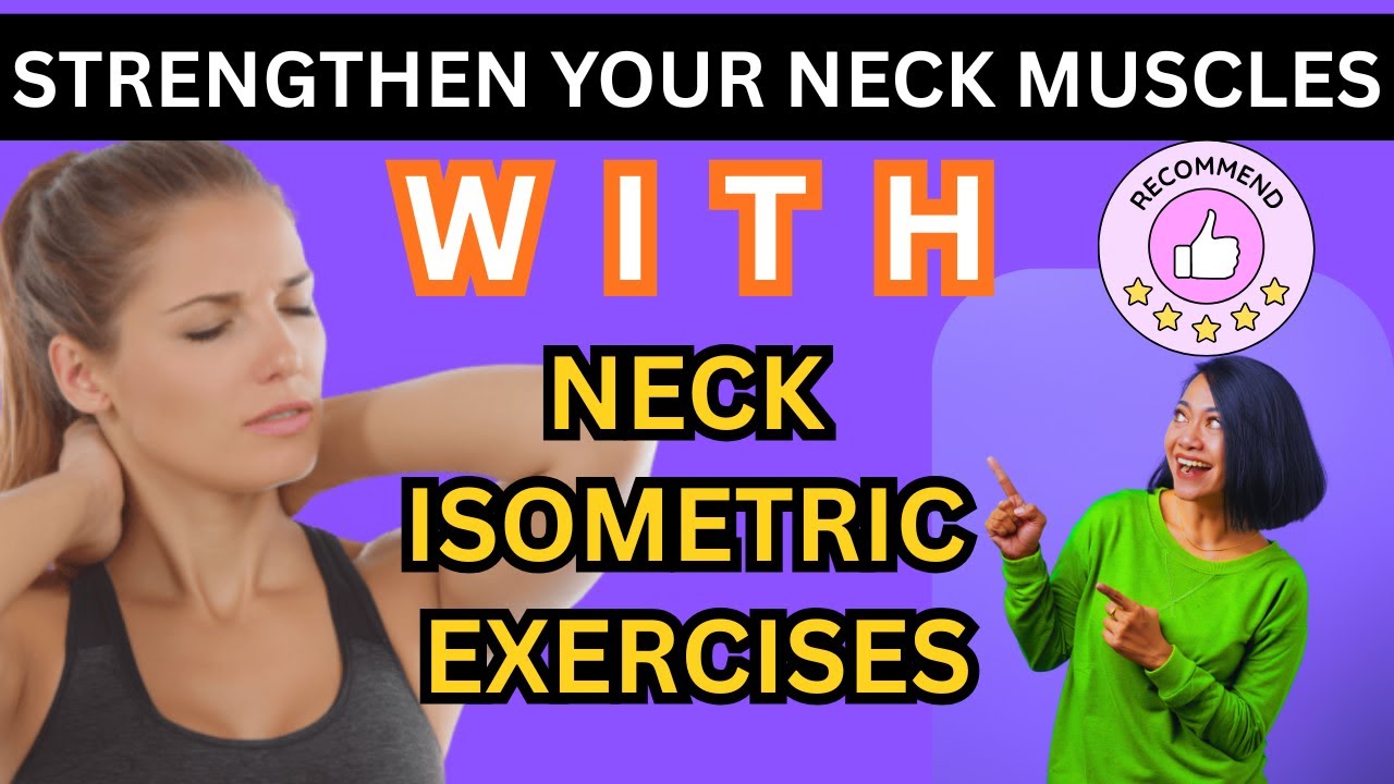 Fix Neck Pain FAST! Easy Neck Isometric Exercises| Best Isometric ...