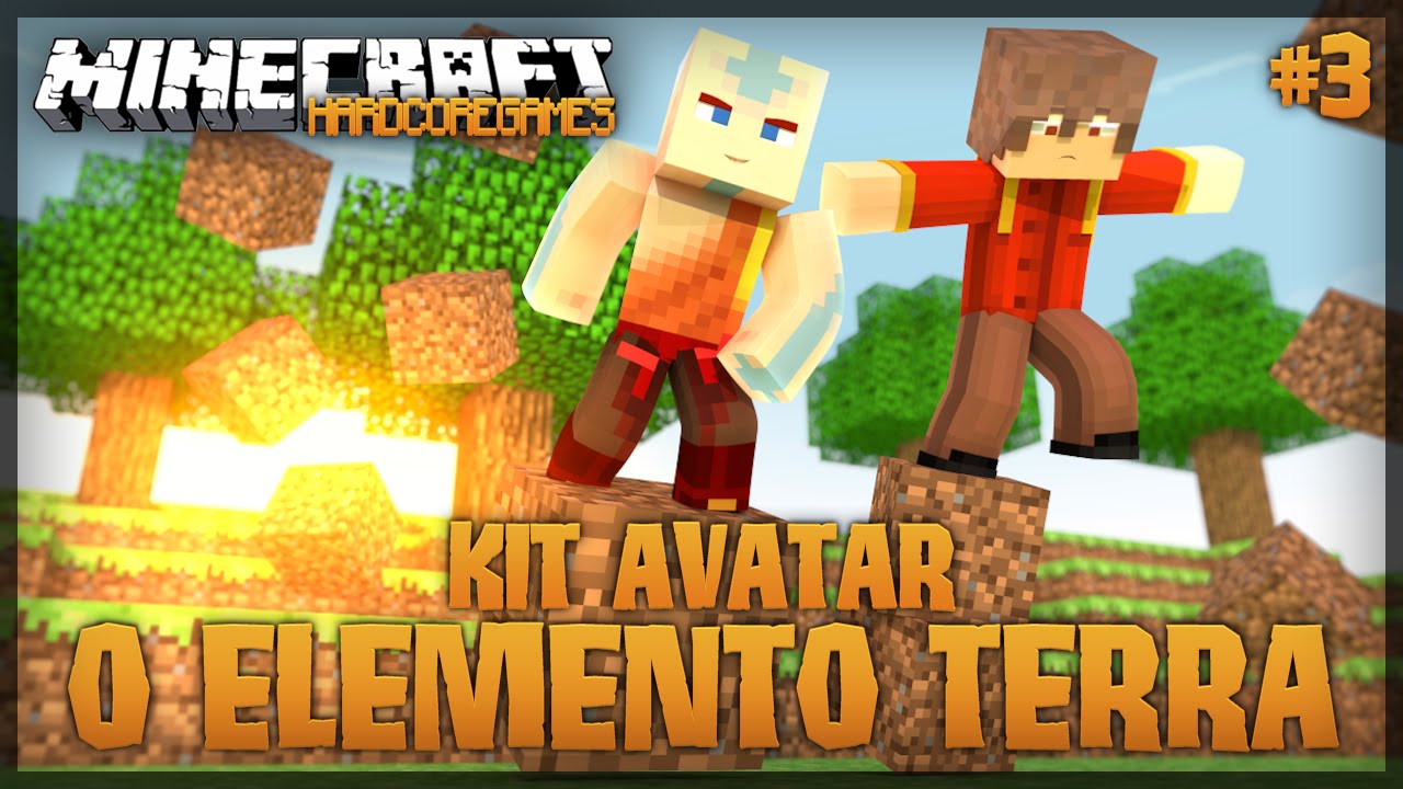 HardCoreGames: Kit Avatar #3 - O Elemento Terra! - YouTube