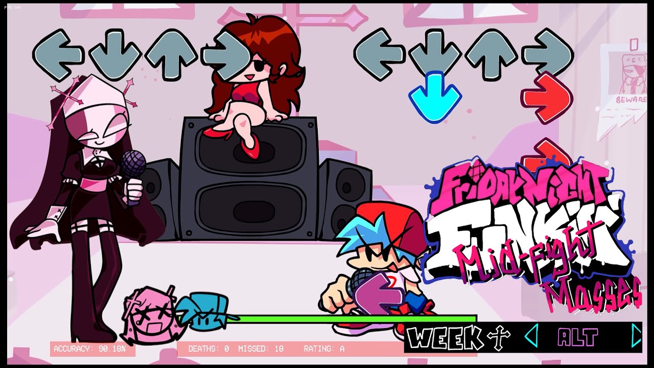 FRIDAY NIGHT FUNKIN' MOD Showcase: Sarvente's Mid-Fight Masses [ALT ...