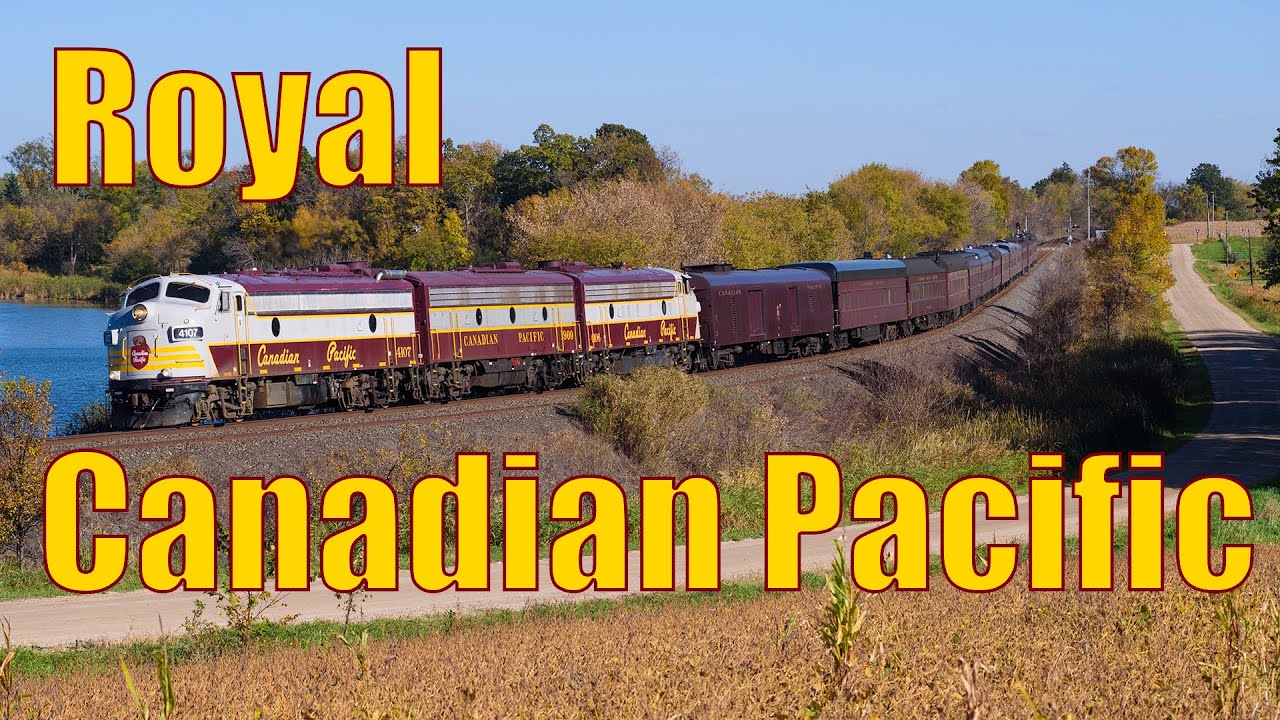 CP's Royal Canadian Pacific Train | Paynesville Sub | EMD FP9A - YouTube