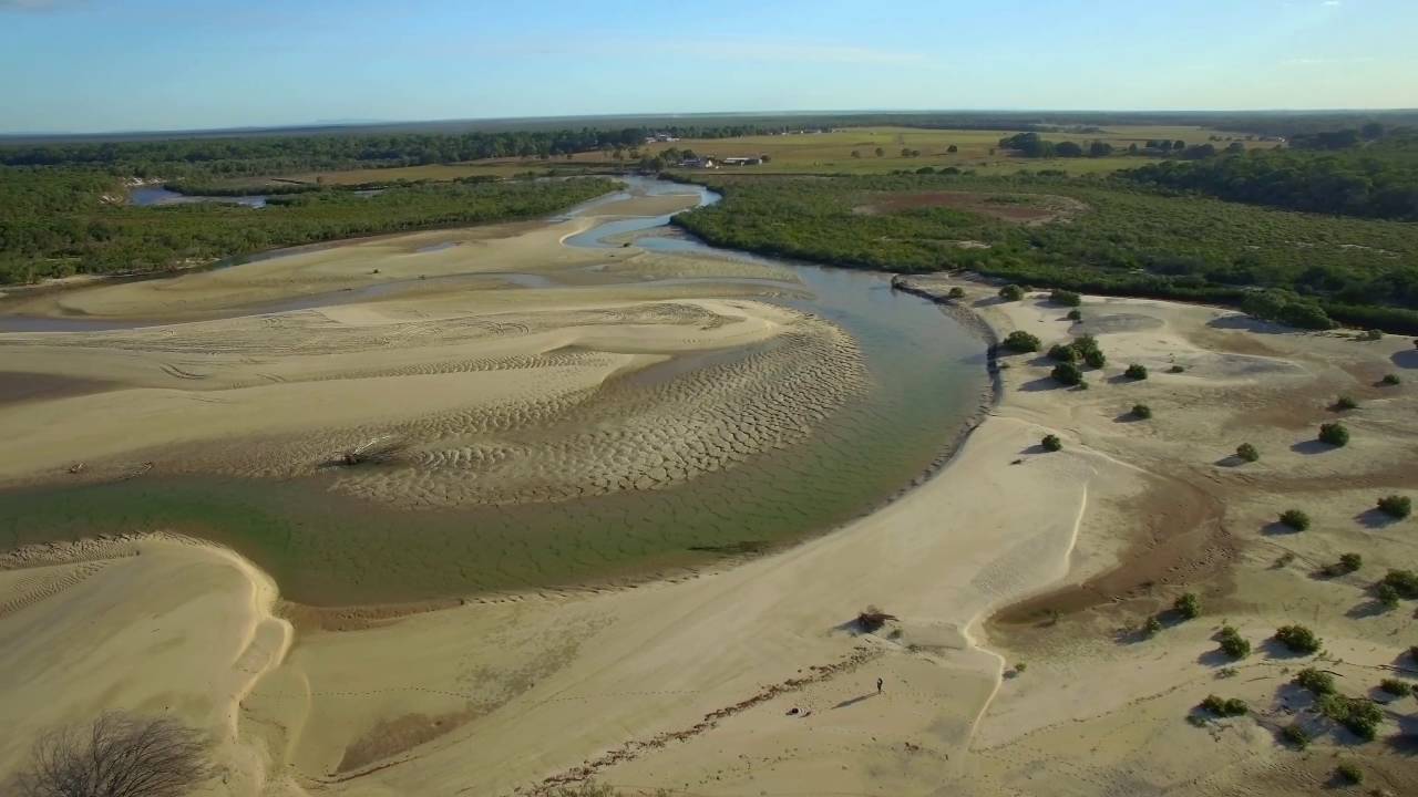 Aerial footage of Coonar Beach, Bundaberg, Queensland Australia. - YouTube