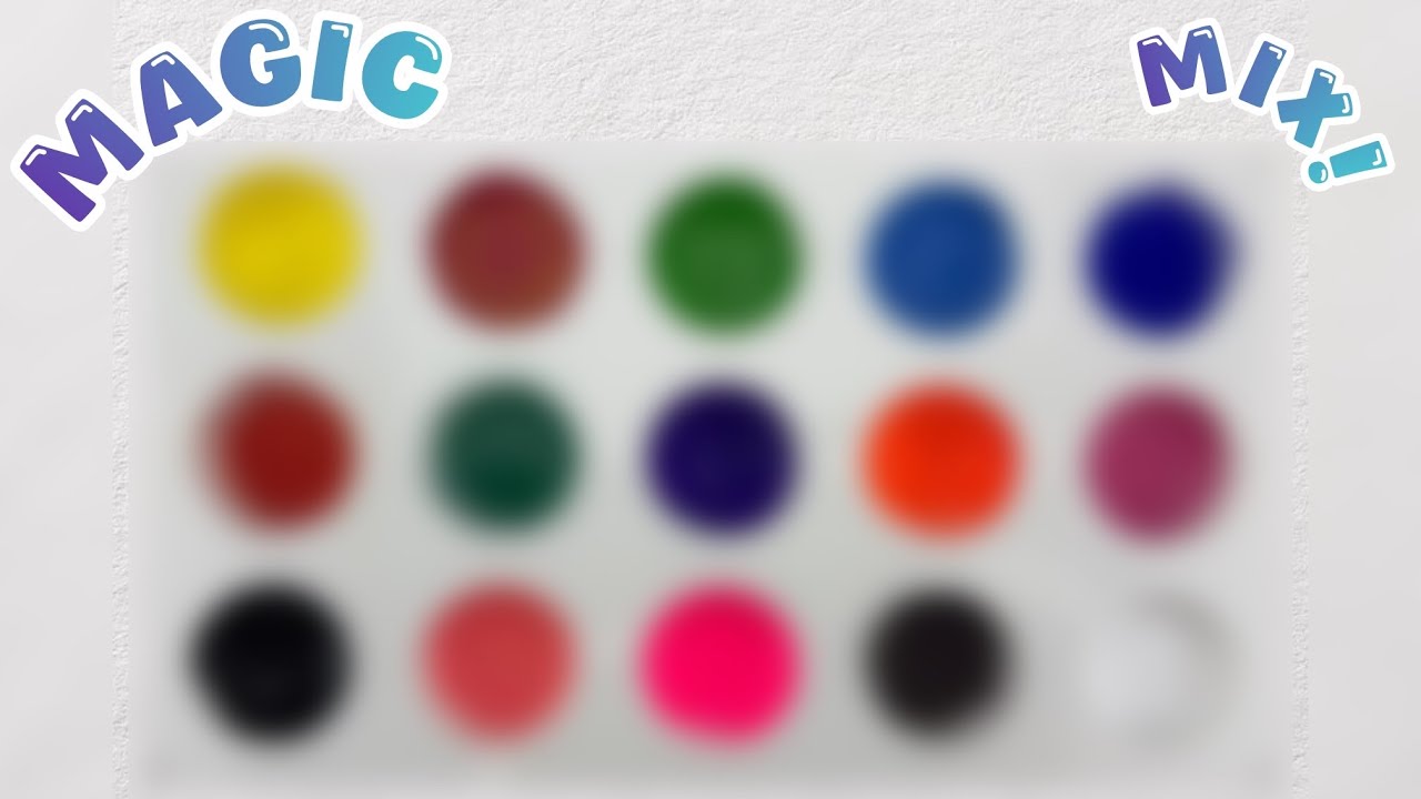 “From Primary Colors to Magic! 🎨 Mix & Create All Shades”#ColorMixing # ...