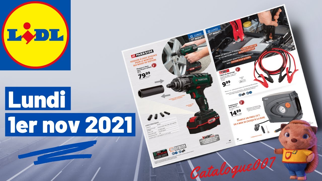 ARRIVAGE LIDL AUTO PARKSIDE / ULTIMATE SPEED - 1ER NOVEMBRE 2021 - YouTube