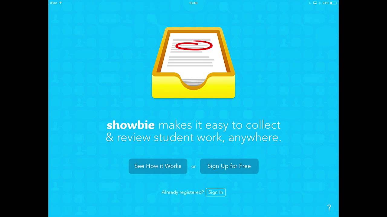iPad Tutorials - Showbie Part 3 - Sharing work with Showbie - YouTube
