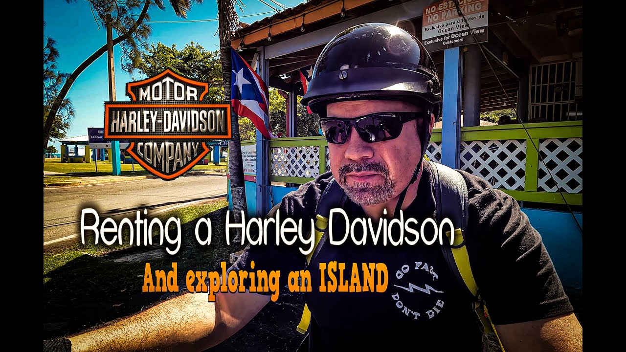 Renting a Harley Davidson and exploring Puerto Rico island backroads ...