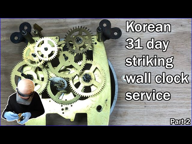 Korean Mechanical Clock Movements