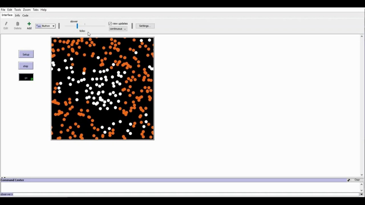 covid spread simulation using Netlogo - YouTube