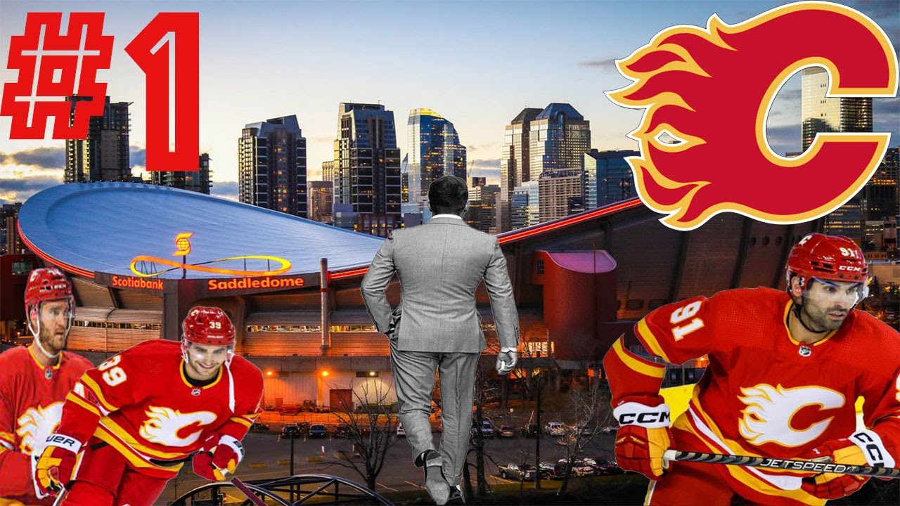 NHL 24 Calgary Flames Franchise Mode Ep 1. First Month in Office - YouTube