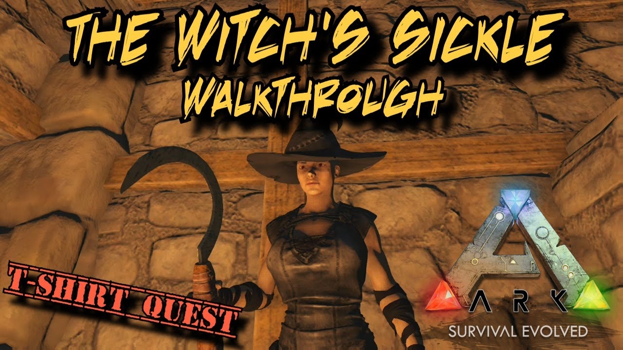 The Witch's Sickle Quest Walkthrough - Ark Survival Evolved - YouTube