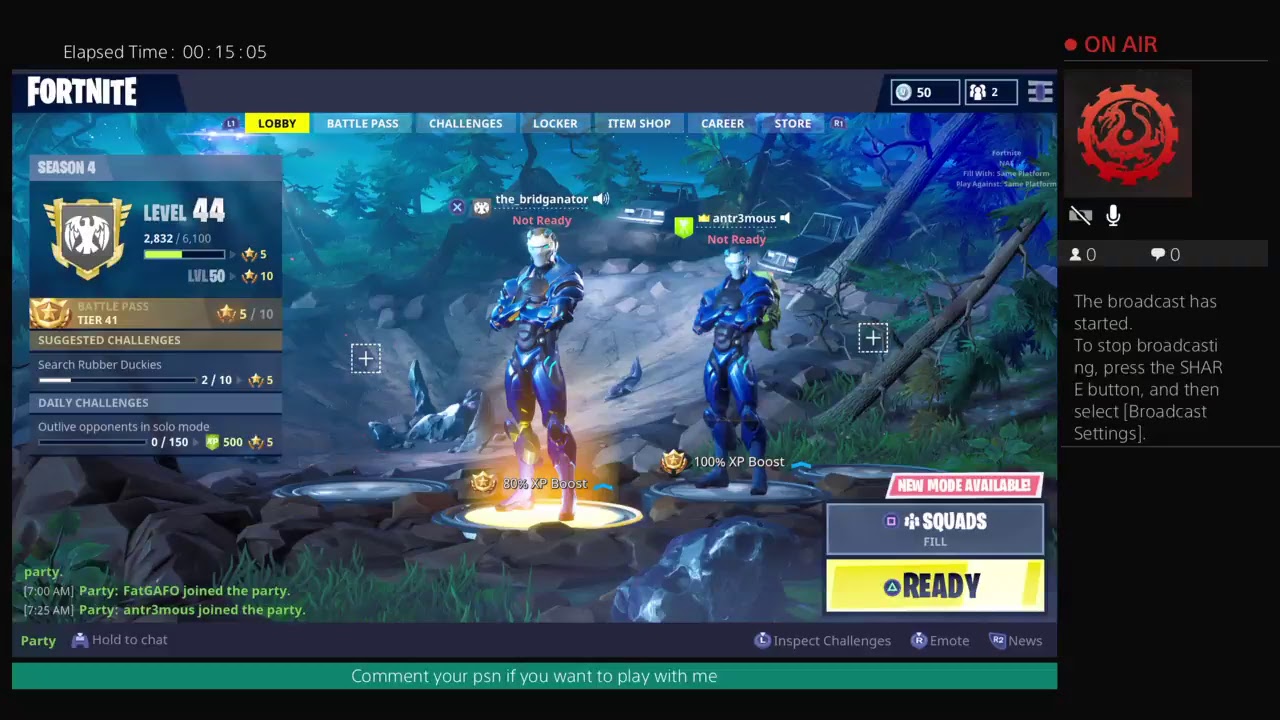 Fortnite live gameplay now - YouTube