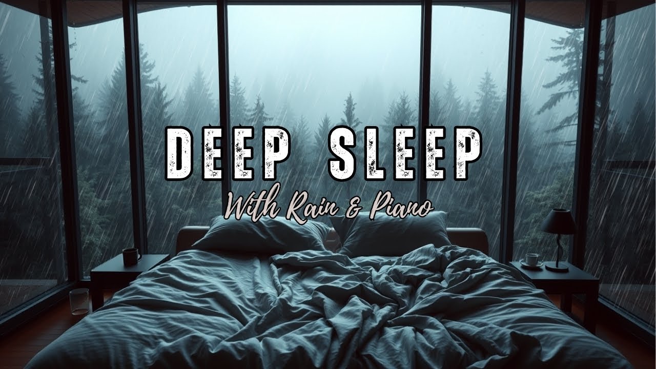Sleep Immediately on a Rainstorm Night with Heavy Rain & Powerful ...