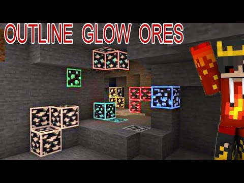 Minecraft Glow Ores Texture Pack in MCPE 1.20 Update - YouTube
