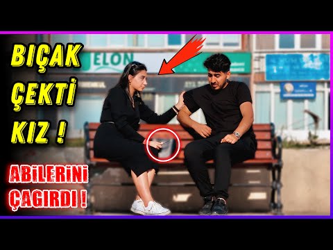 Keko Olarak Diyarbakır'lı Güzel Kızlardan 50 Kuruş Haraç Kesmek ! B*çak Çekti / Abileri Geldi...