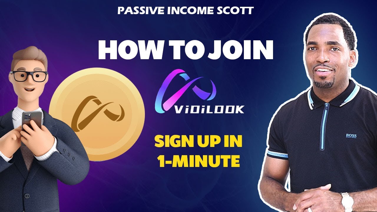 👉How To Join VidiLook (𝐢𝐧 𝟏-𝐌𝐢𝐧) - Passive Income Scott - YouTube