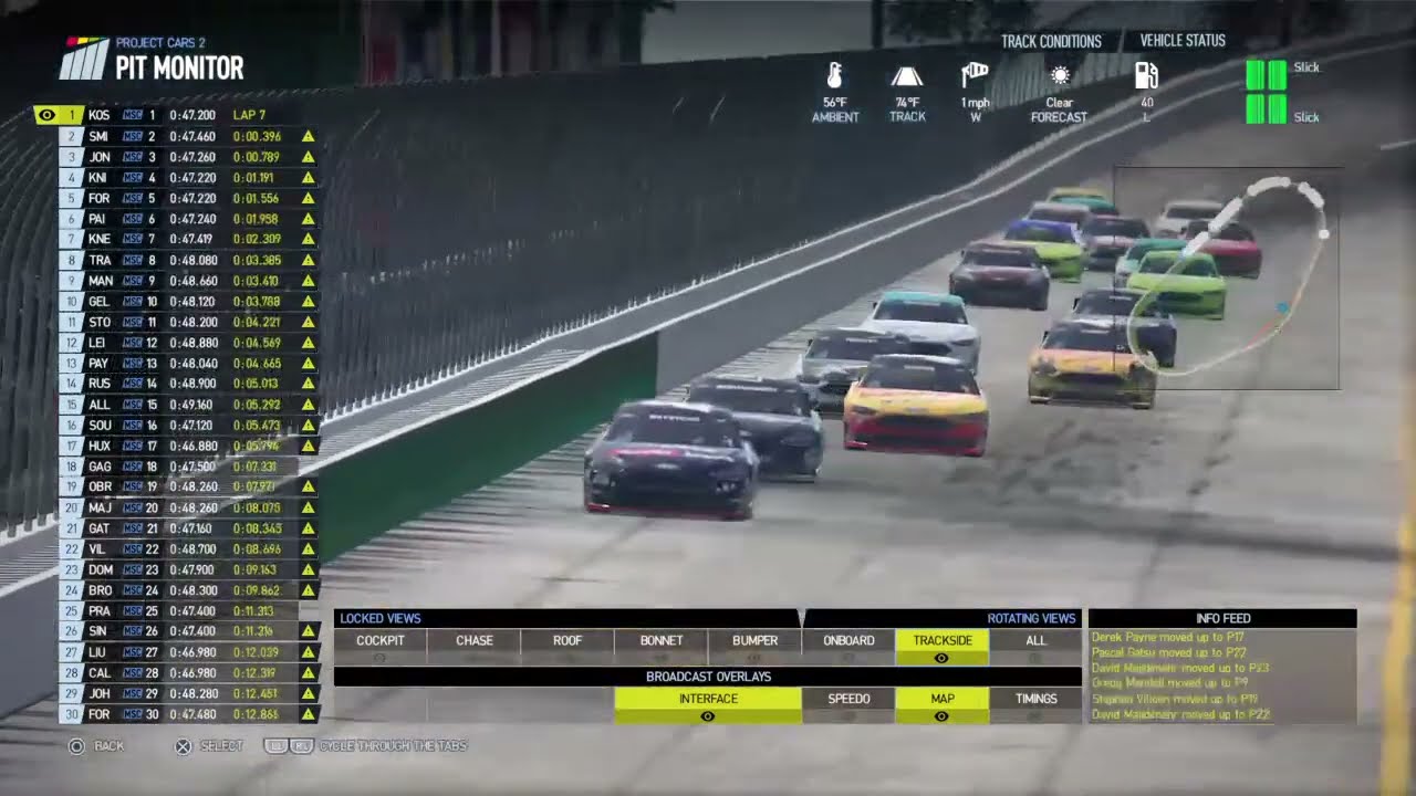 Project Cars 2 Championship Race 10 Nascar at Daytona 500 - YouTube