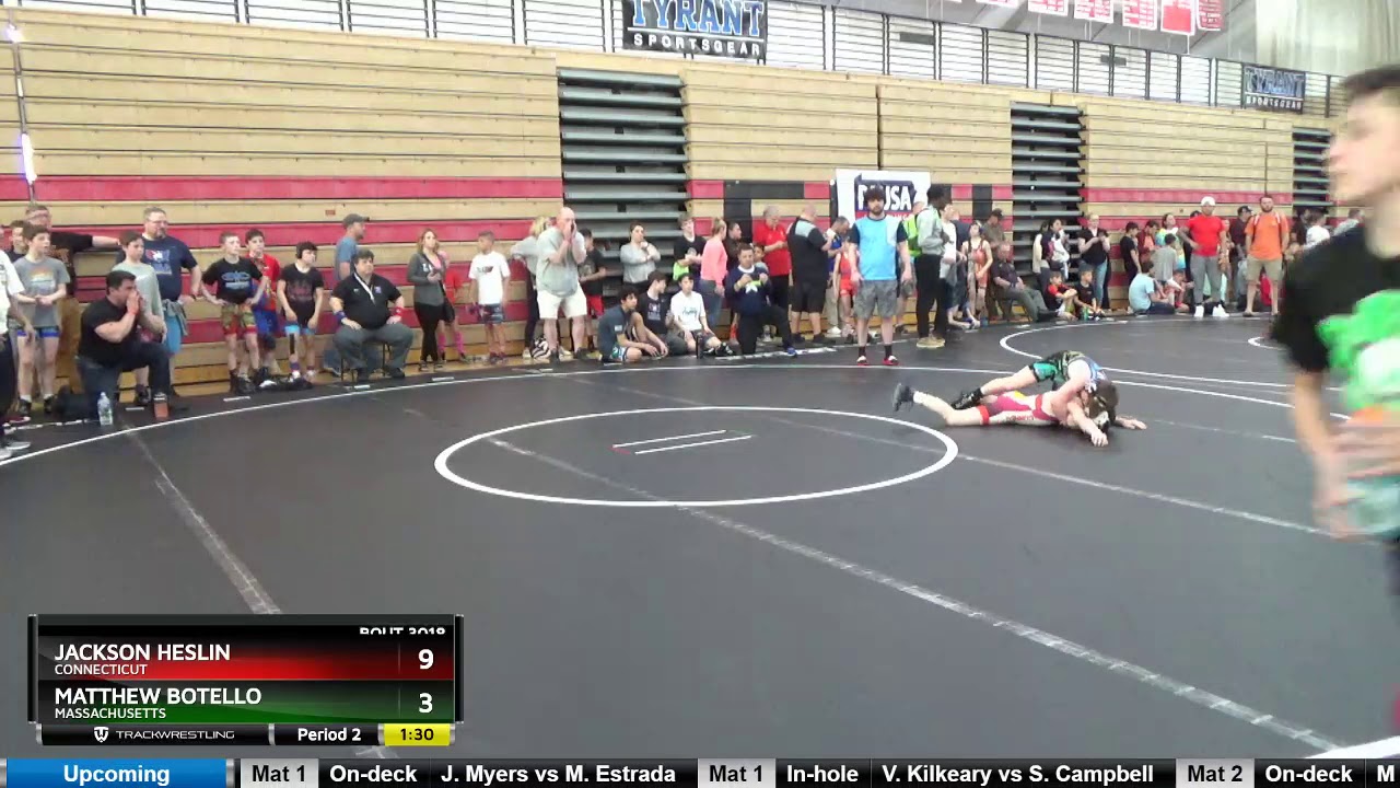 14U 83 Jackson Heslin Connecticut Vs Matthew Botello Massachusetts ...