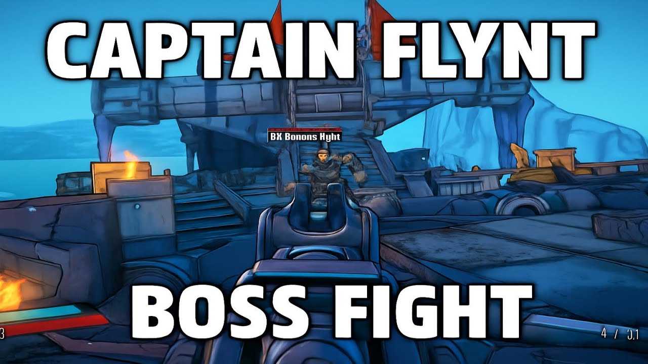 Borderlands 2 Guide Boss Battle Captain Flynt Borderlands 2 A Vault
