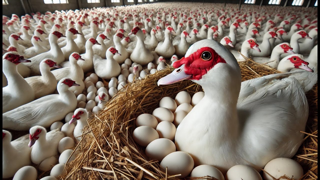 Process of Producing Ducks For Eggs and Meat | Eco Farm Life - YouTube