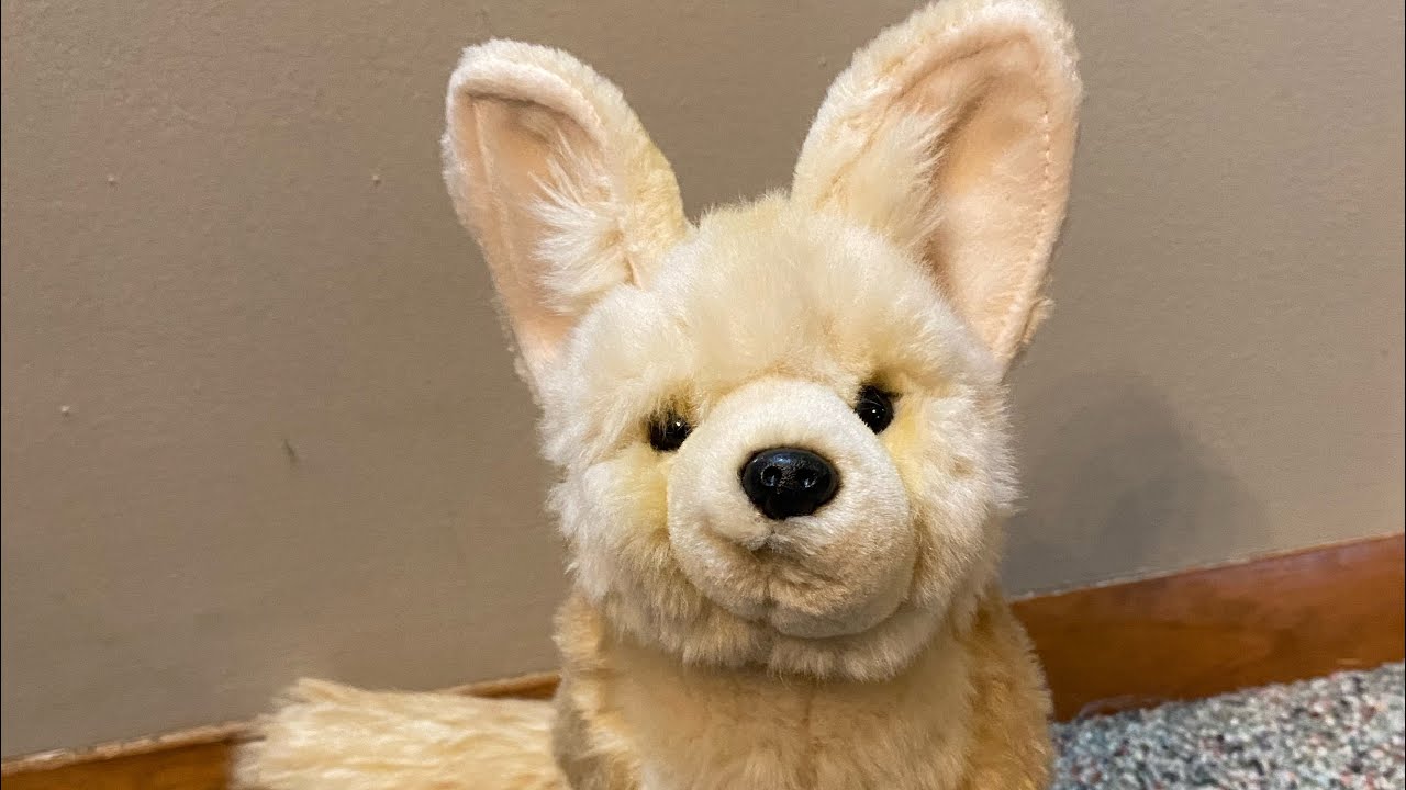 SOS Fennec Fox Plush Unboxing & Review - YouTube