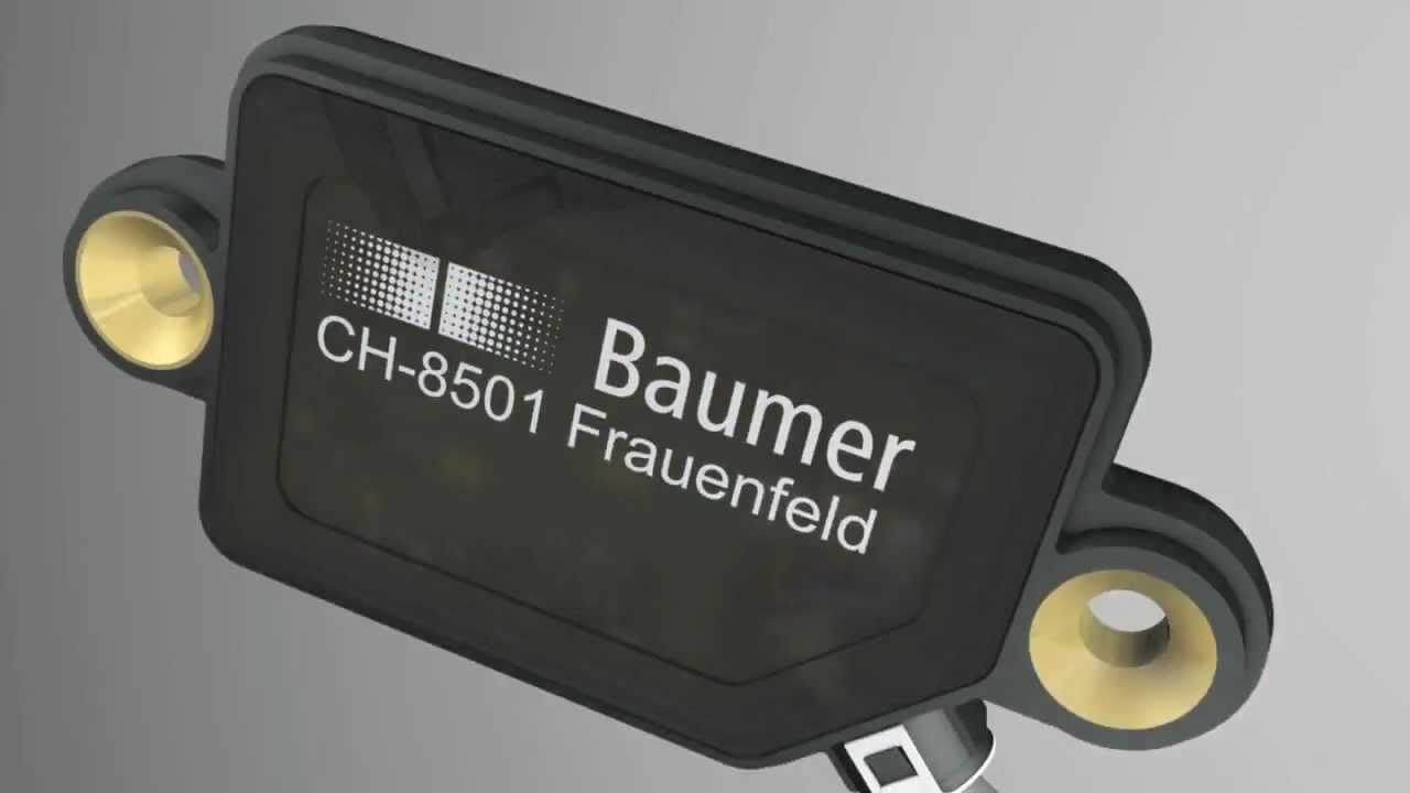 EN Baumer Capacitive sensor CFDK 25 HD - YouTube