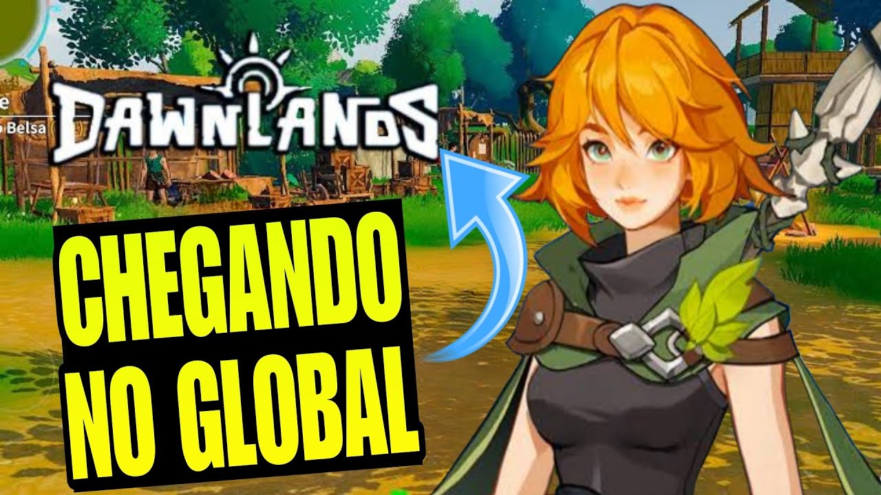 FINALMENTE, DAWNLANDS incrível RPG E SOBREVIVENCIA EM MUNDO ABERTO ...