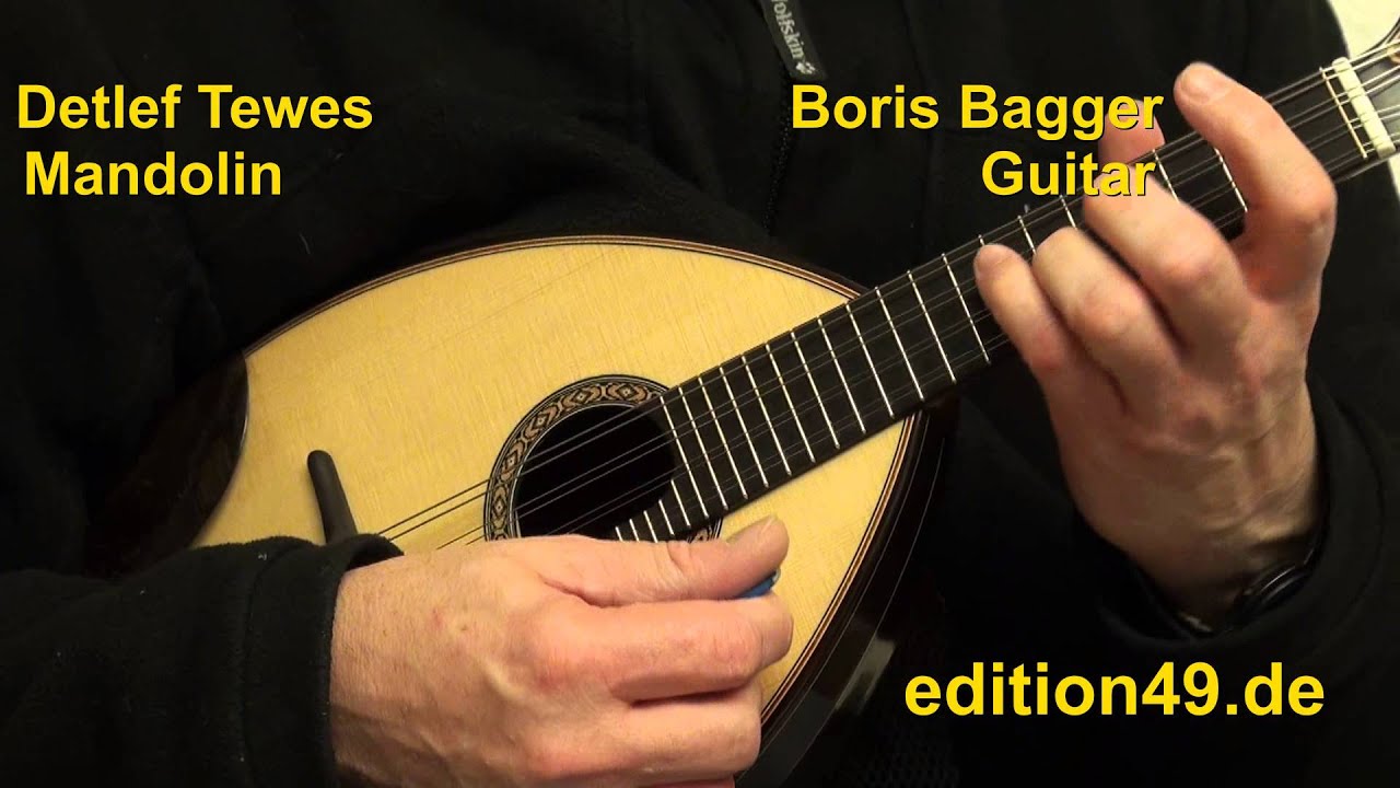 Marcello Bach BWV 974 Adagio Detlef Tewes Boris Bagger Mandolin Guitar ...